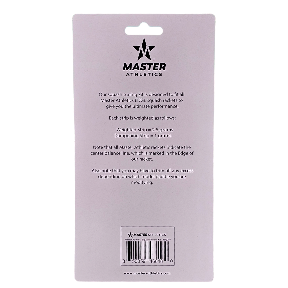 Master Athletics Squash Tuning Kit – Master-Athletics